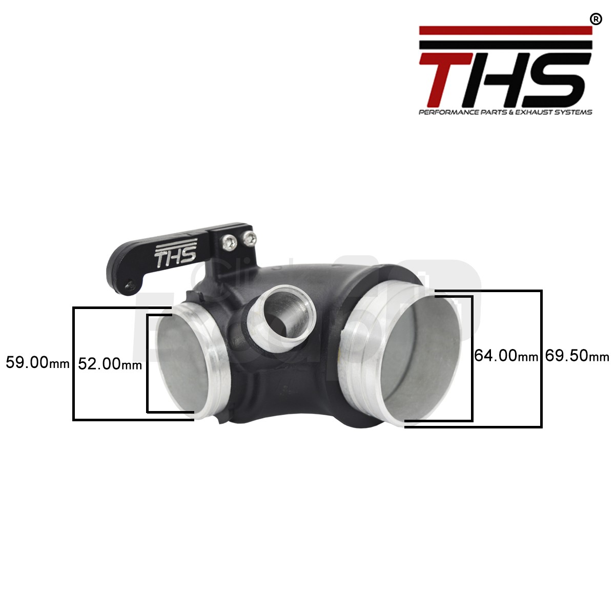 Inlet Pipe High Flow Ths Golf GTI Mk7 Mk7.5 S3 TT TTS A3 Jetta Gli Tiguan - THS PARTS