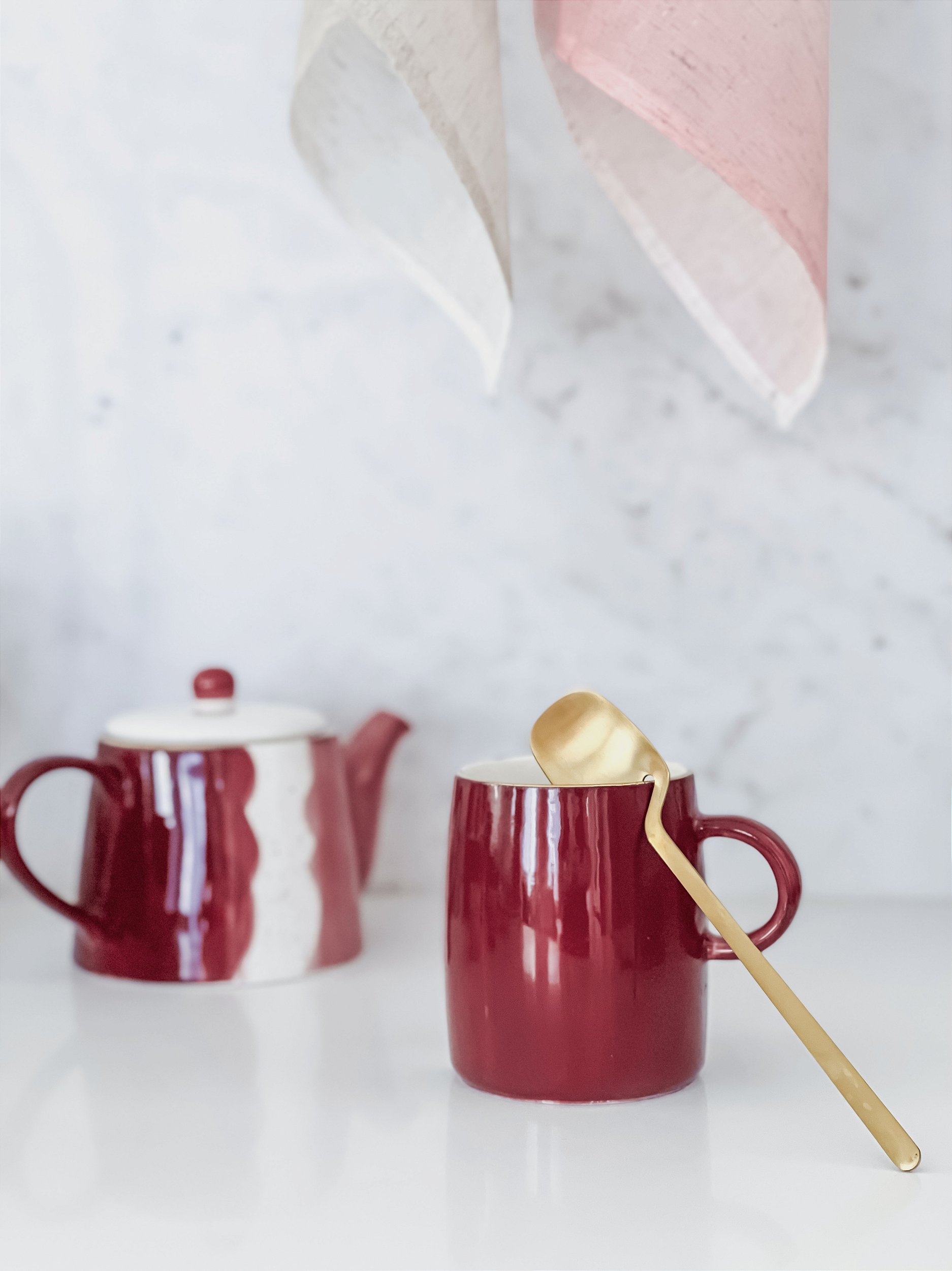 COLHER DESIGN DOURADA - CASAKIZ