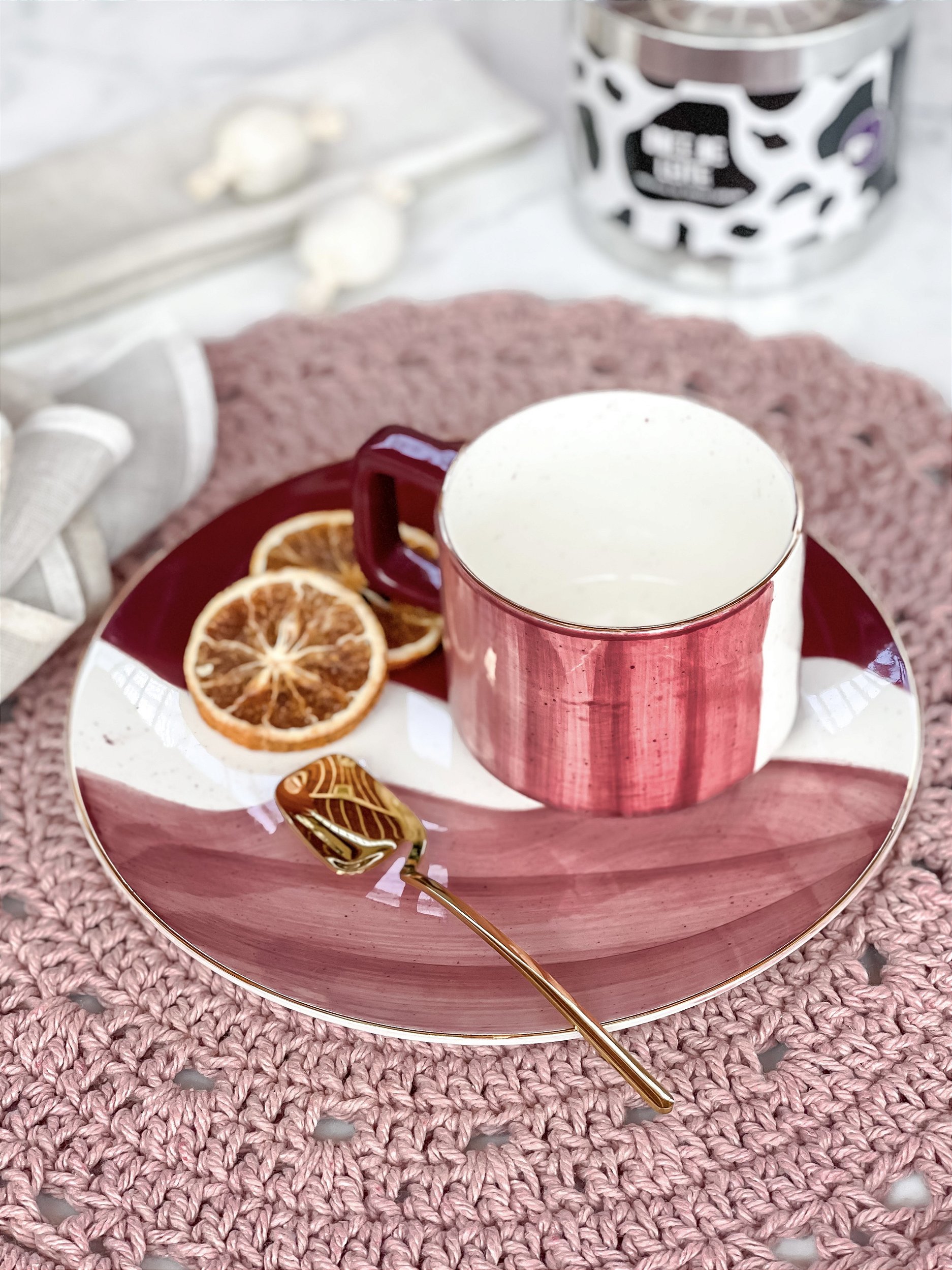 COLHER DESIGN DOURADA - CASAKIZ