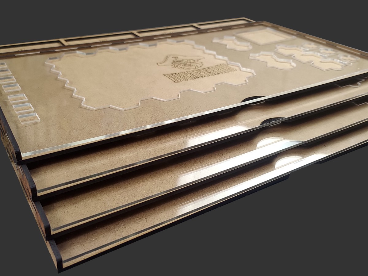 Kit Dashboard para Ark Nova (4 unidades) - COM CASE - Bucaneiros Jogos ...