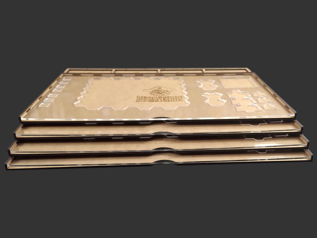 Kit Dashboard para Ark Nova (4 unidades) - SEM CASE - Bucaneiros Jogos ...