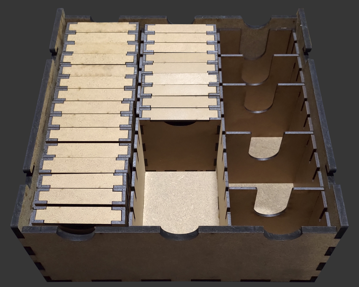 Cube Box (Caixa Organizadora para Campeonatos de Magic) - Bucaneiros Jogos - Board Games (Jogos ...