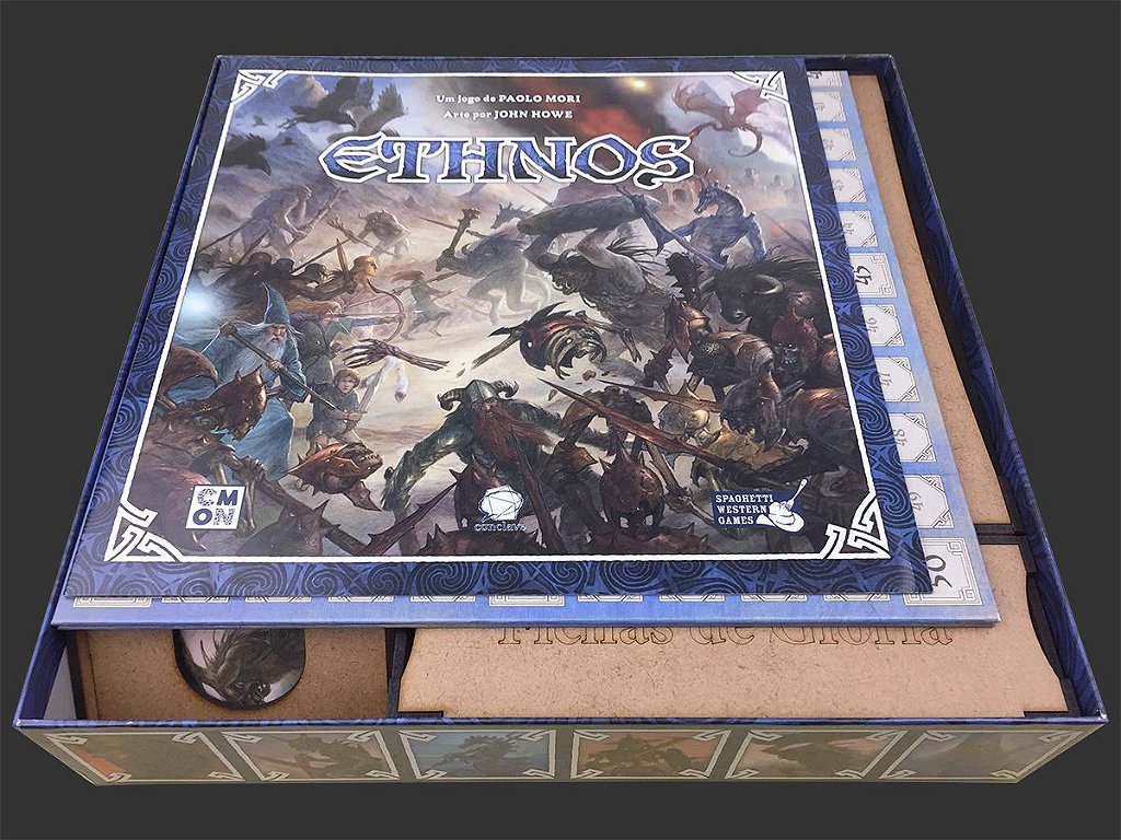Organizador (SOFT INSERT PARANÁ) para Ethnos - Bucaneiros Jogos - Board ...