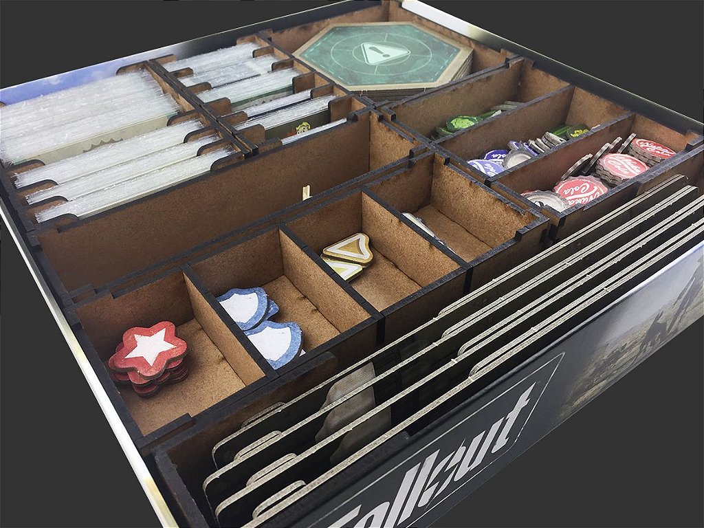 Organizador (SOFT INSERT PARANÁ) para Fallout - Bucaneiros Jogos ...