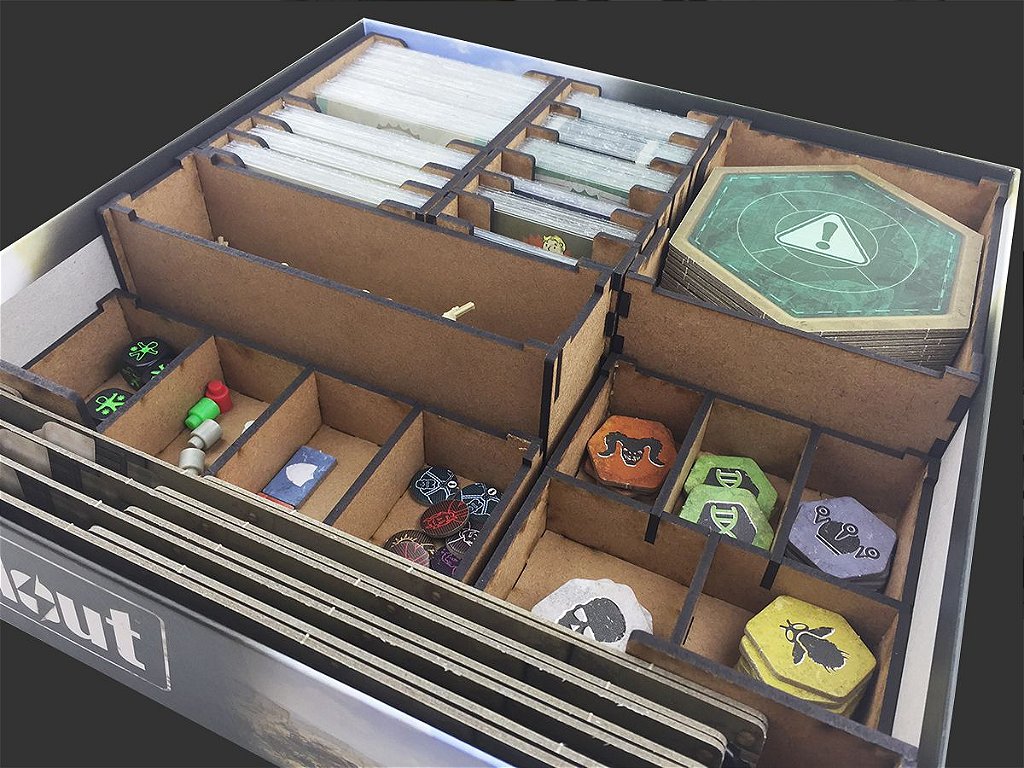Organizador (SOFT INSERT PARANÁ) para Fallout - Bucaneiros Jogos ...