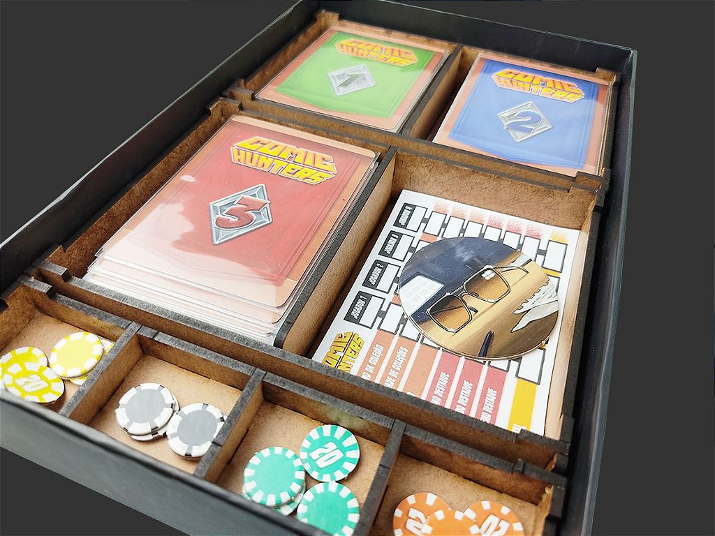 Organizador (SOFT INSERT PARANÁ) para Marvel Comic Hunters - Bucaneiros ...