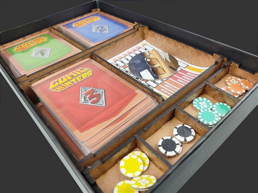 Organizador (SOFT INSERT PARANÁ) para Marvel Comic Hunters - Bucaneiros ...