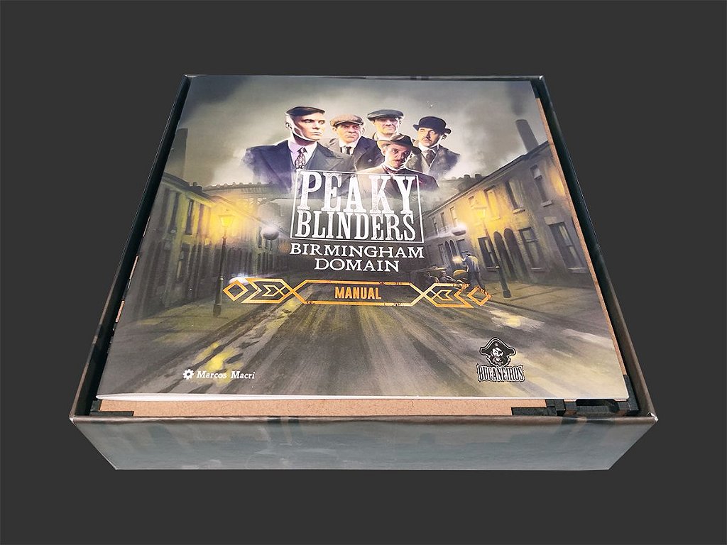 Organizador (SOFT INSERT PARANÁ) para Peaky Blinders: Birmingham Domai - Bucaneiros Jogos ...