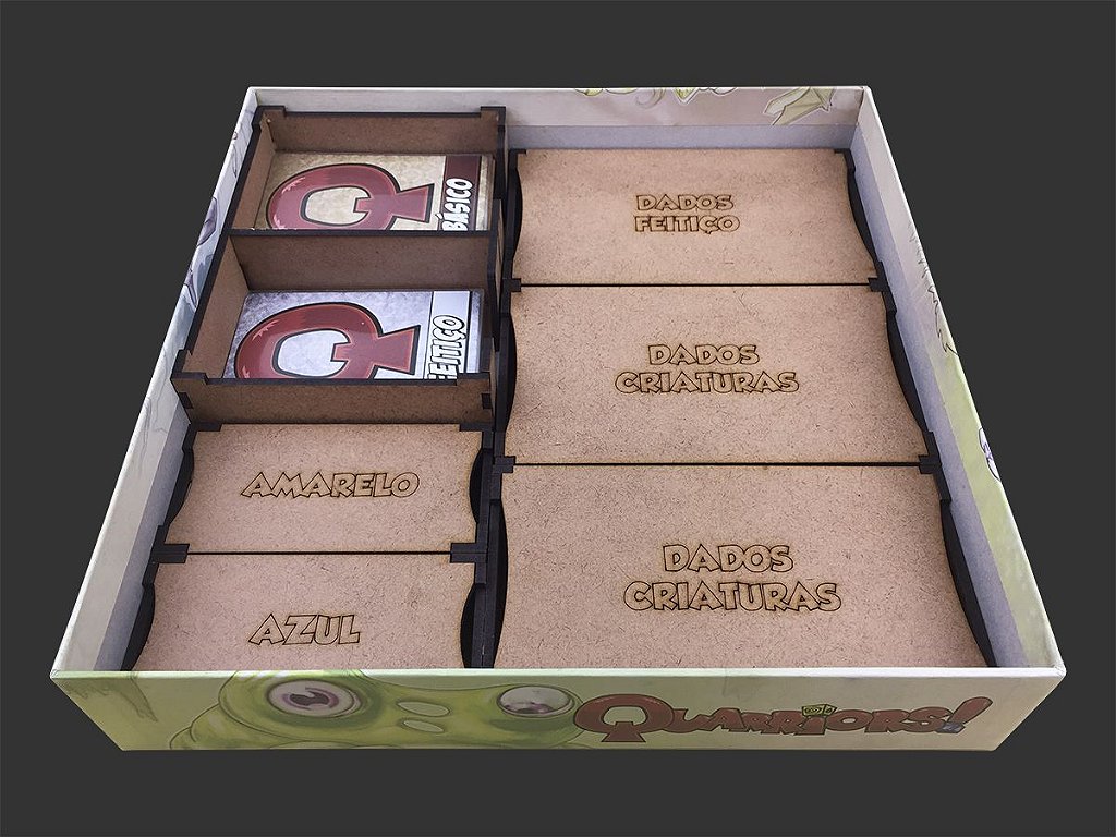 Organizador (SOFT INSERT PARANÁ) para Quarriors! - Bucaneiros Jogos ...