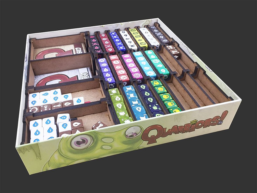 Organizador (SOFT INSERT PARANÁ) para Quarriors! - Bucaneiros Jogos ...