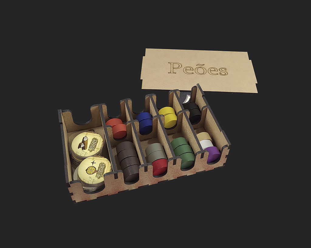 Organizador (SOFT INSERT PARANÁ) para Robinson Crusoe - Bucaneiros ...