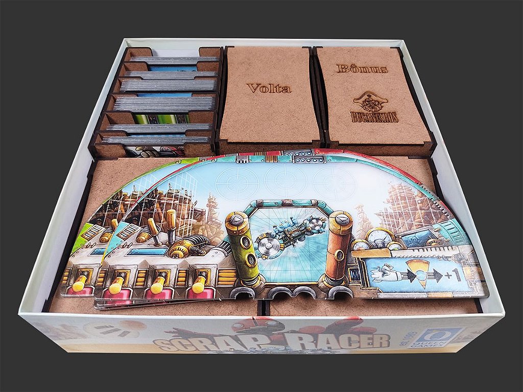 Organizador (SOFT INSERT PARANÁ) para Scrap Racer - Bucaneiros Jogos ...