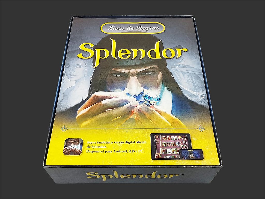 Organizador (SOFT INSERT PARANÁ) para Splendor + Expansão - Bucaneiros ...