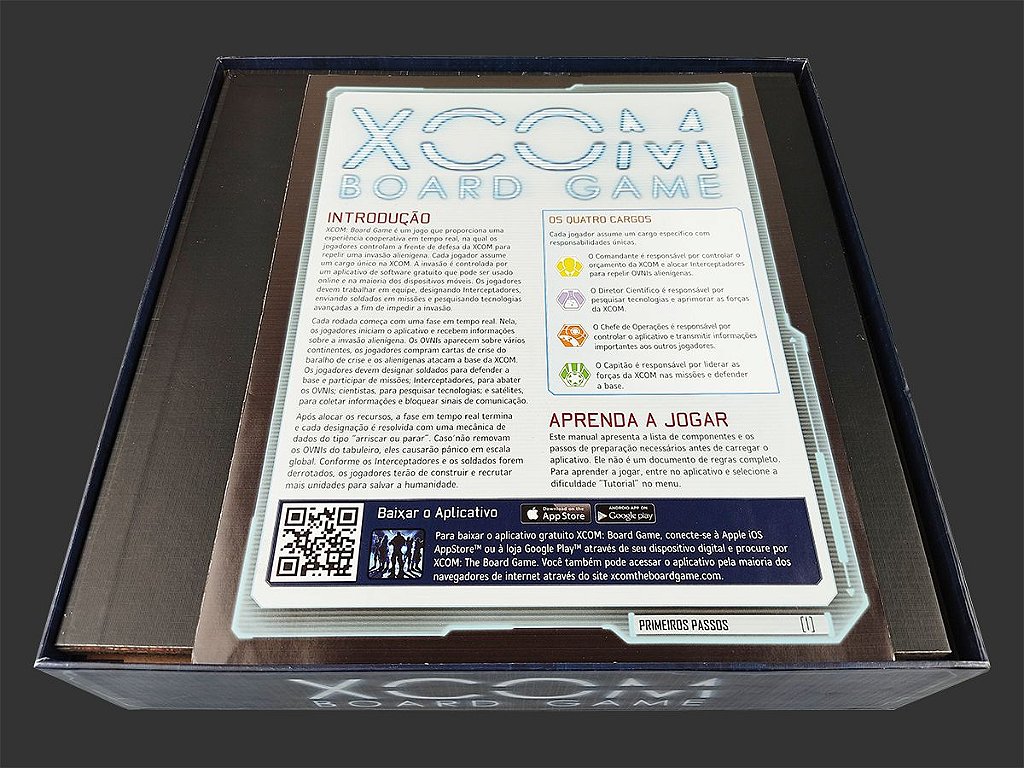 Organizador (SOFT INSERT PARANÁ) para XCOM: The Board Game - Bucaneiros Jogos - Board Games ...