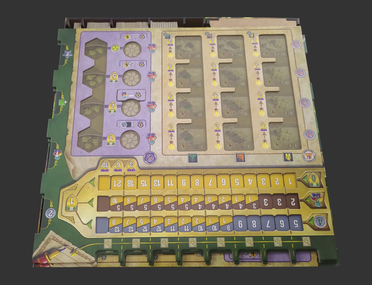 Organizador (INSERT MDF) para Nucleum + Board Band (Elástico) - MODELO ...