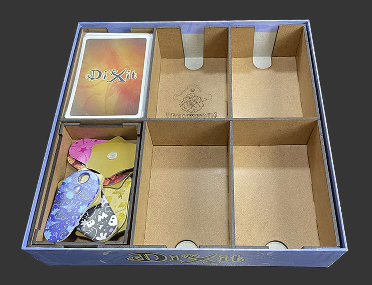 Organizador (INSERT MDF) para Dixit 2º Ed. / Dixit: Disney Edition ...