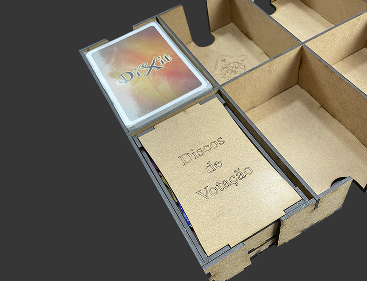 Organizador (INSERT MDF) para Dixit 2º Ed. / Dixit: Disney Edition ...