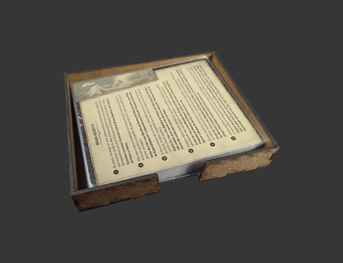 Organizador (INSERT MDF) para The Witcher: Old World (STANDARD ...
