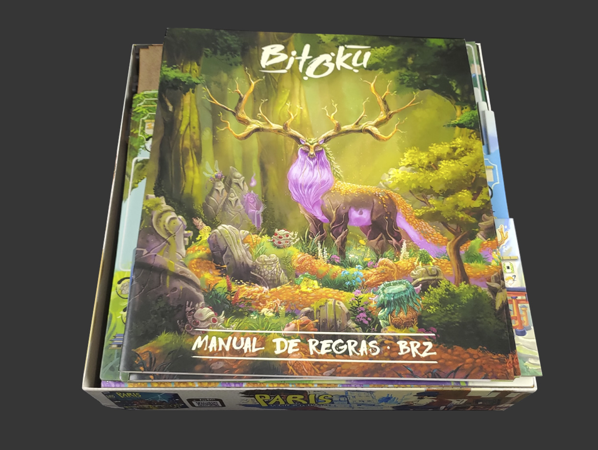 Organizador (INSERT MDF) para Bitoku (Modelo 2) - Bucaneiros Jogos ...