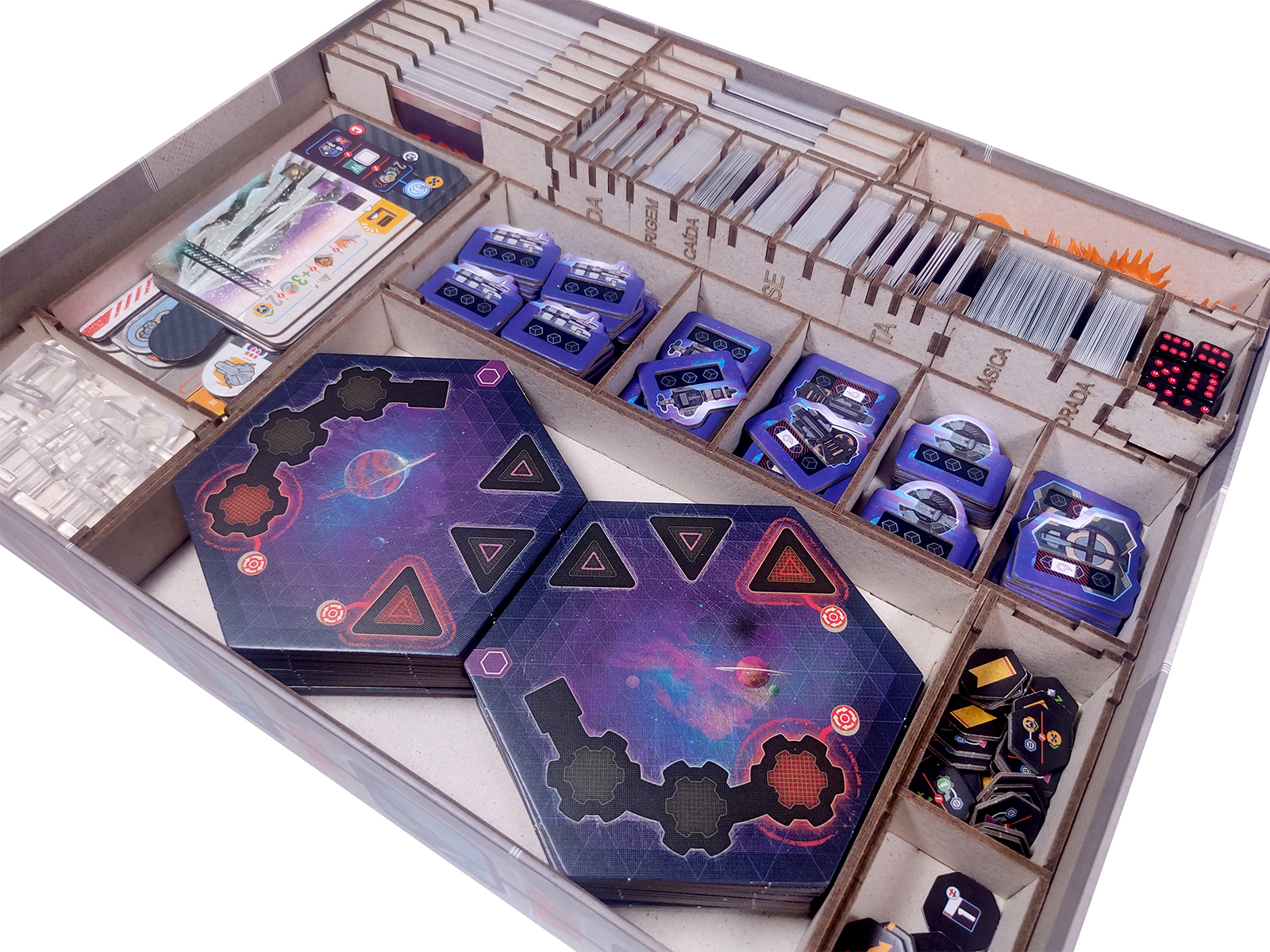 Organizador (SOFT INSERT PARANÁ) para Voidfall - Bucaneiros Jogos ...