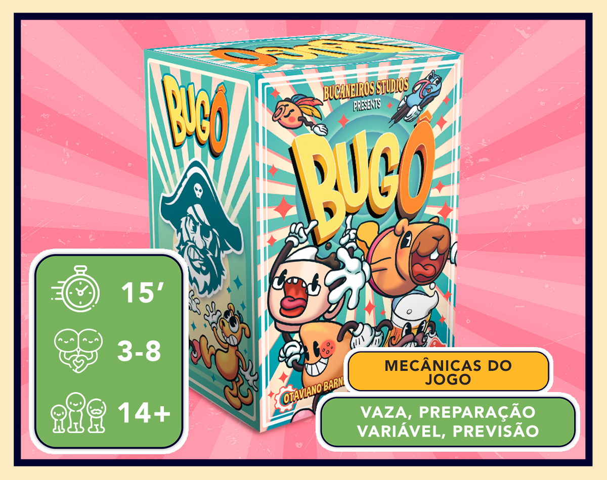 BUGÔ + TOKENS DE ACRÍLICO - Bucaneiros Jogos - Board Games (Jogos de ...