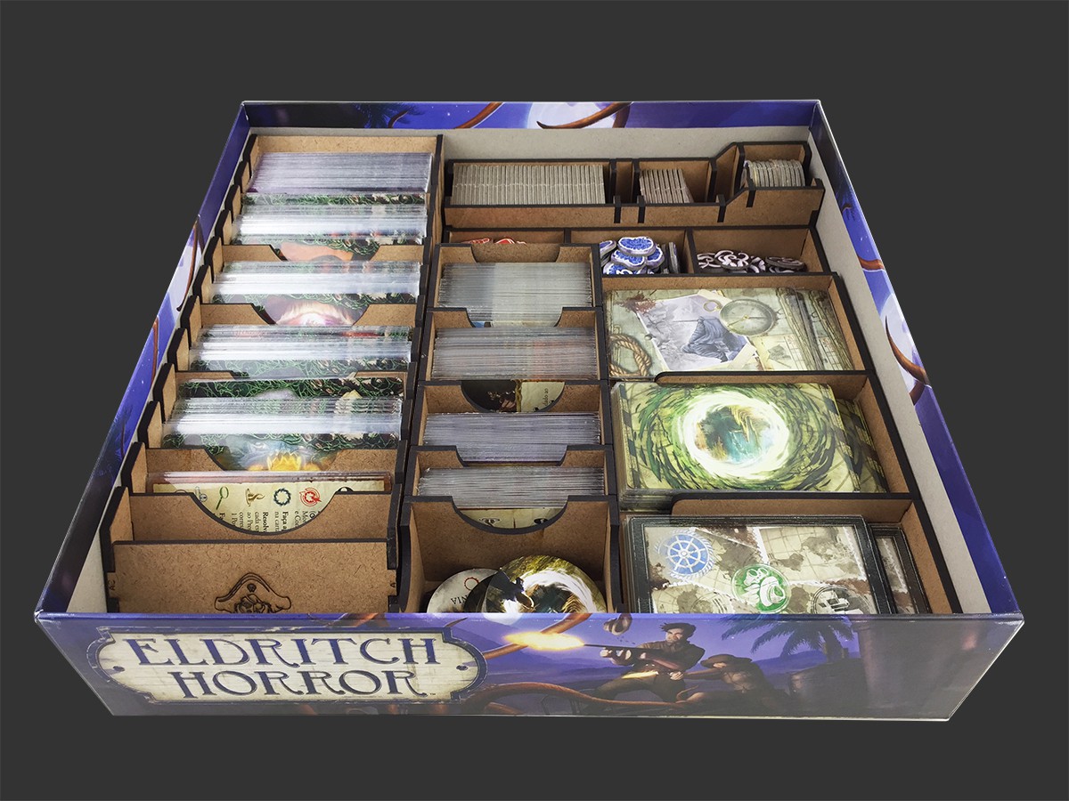 Organizador (INSERT MDF) para Eldritch Horror - Bucaneiros Jogos ...