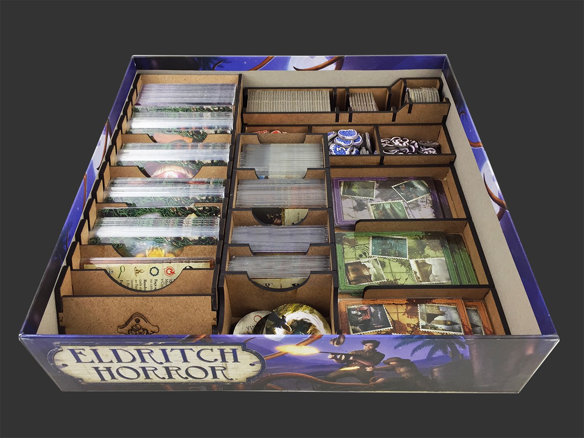 Organizador (INSERT MDF) para Eldritch Horror - Bucaneiros Jogos ...