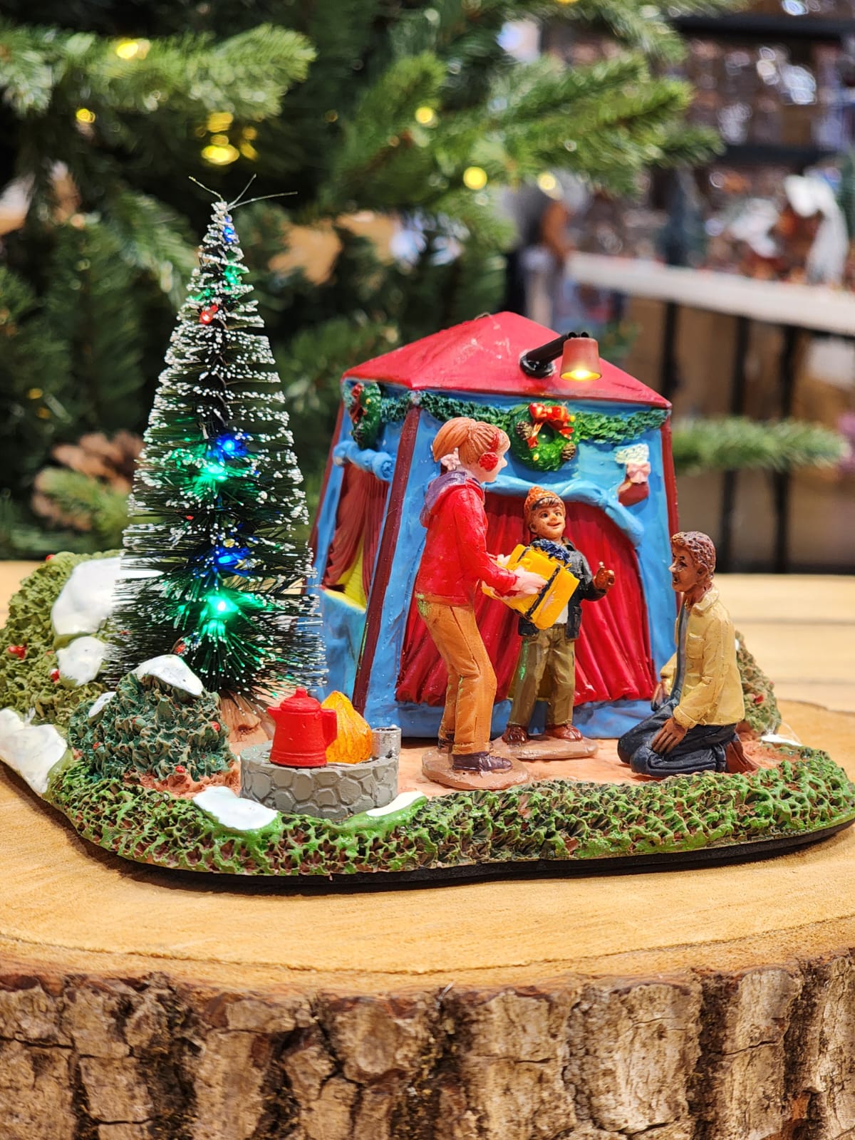 ACAMPAMENTO AO AR LIVRE - LEMAX SENHOR NATAL - Senhor Natal