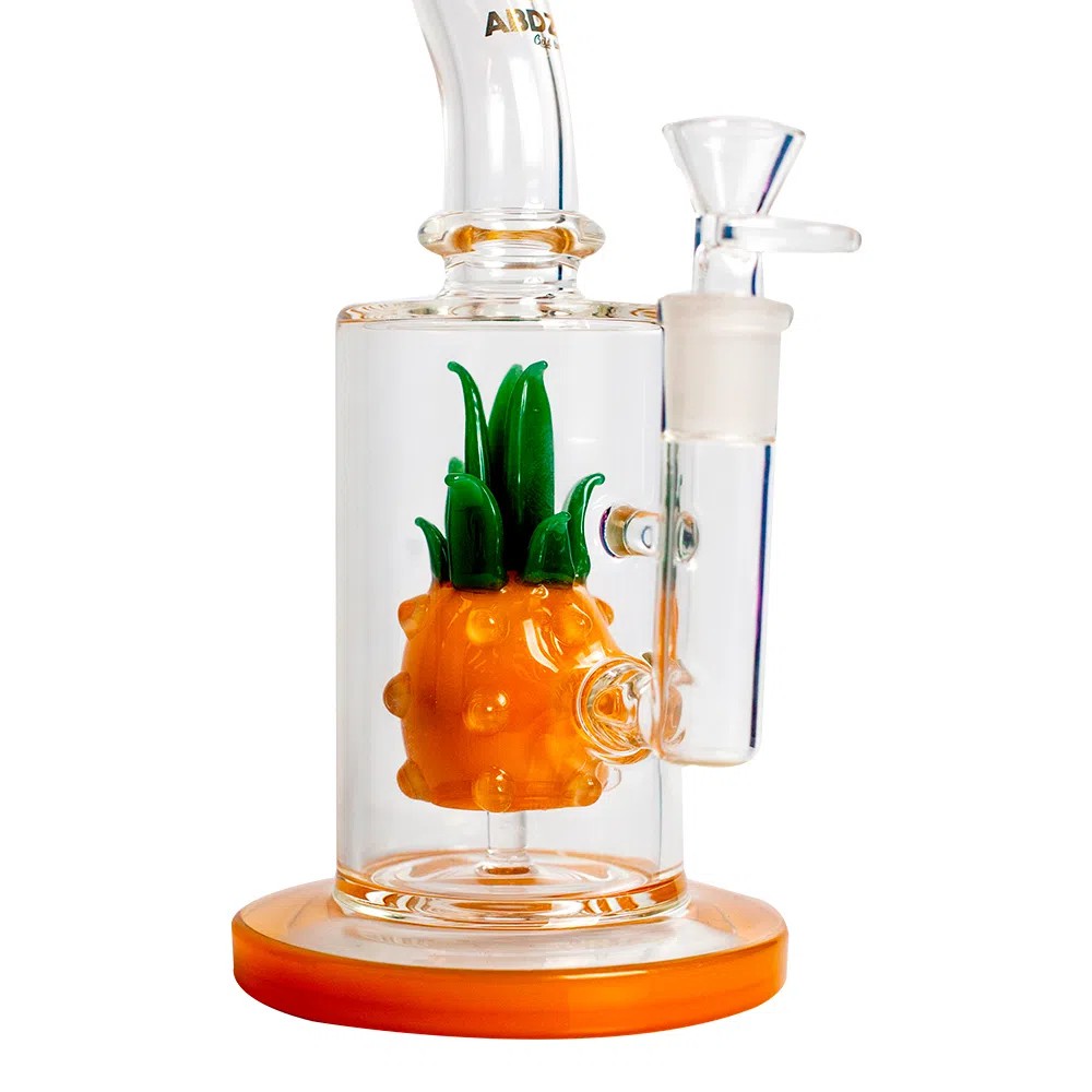 Bong de Vidro Abduzido Gold Line - Pineapple (Amarelo) - Zé Fumaça ...