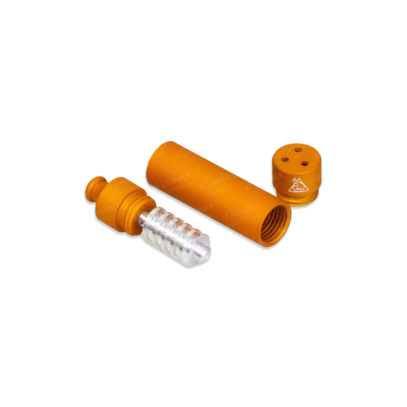 Pipe Metal Heat Coller Small Squadafum - Laranja - Zé Fumaça ...
