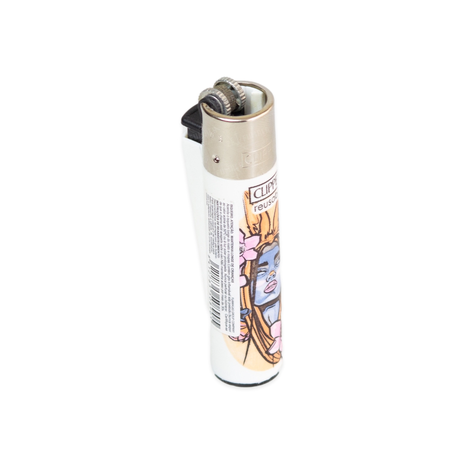 Isqueiro Clipper Grande - Goddesses III - Zé Fumaça - Tabacaria e Head Shop