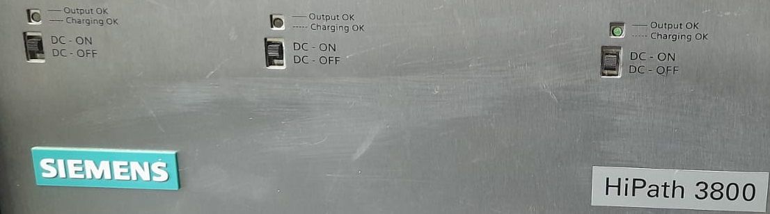 Central Siemens Hipath 3800 - 72 Ramais Dig + 24 Analogicos - POP SHOP