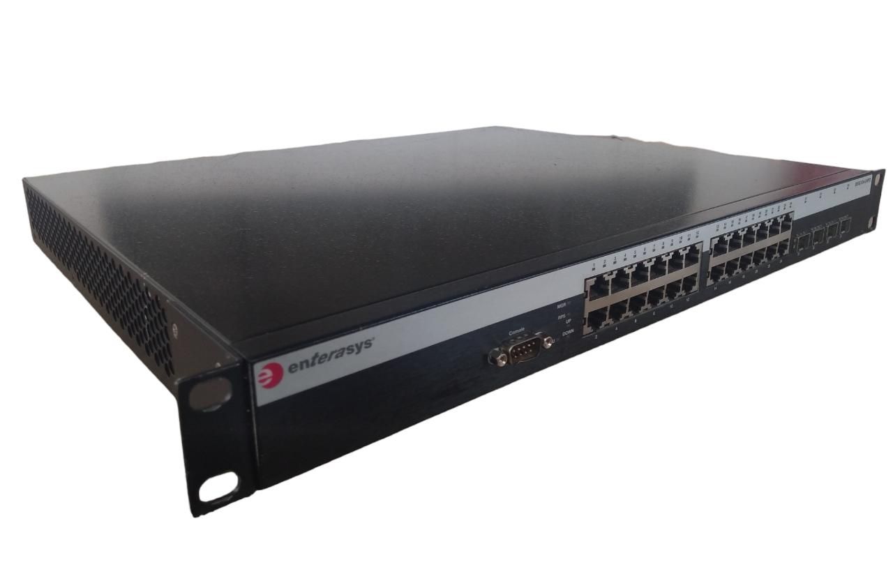 Switch Enterasys B5G124-24P2 - 24P 10/100/1000 POE SemiNovo - POP SHOP