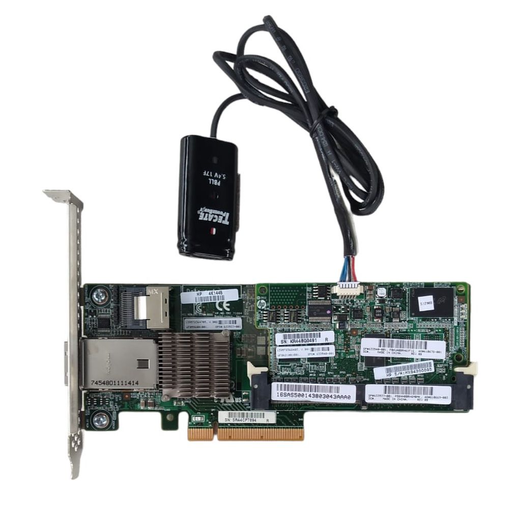 Kit HP Controladora Perc P222+Bateria+Mem Cache Dl320e G8 - POP SHOP