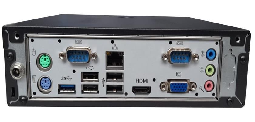 Mini Pc PDV Unisys U7500W Dualcore 4gb SSD 120Gb - Semi Novo - POP SHOP