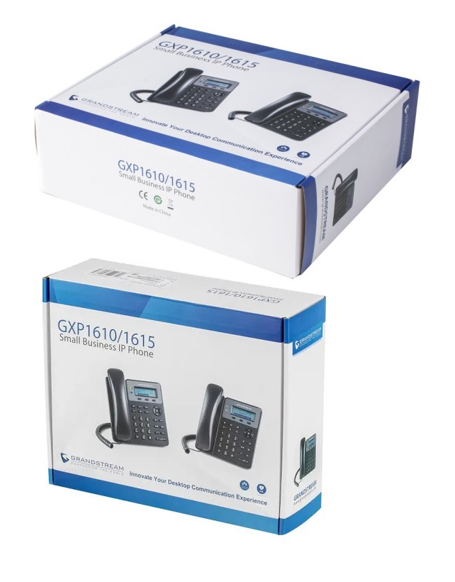 Telefone Ip Grandstream Gxp1610/1615 Small Business Voip Sip - POP SHOP