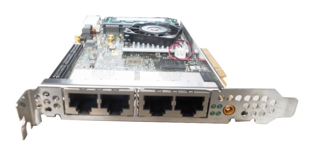 Placa De Rede Quad-port Napatech Nt4e-4t 2gb Pci-e - POP SHOP