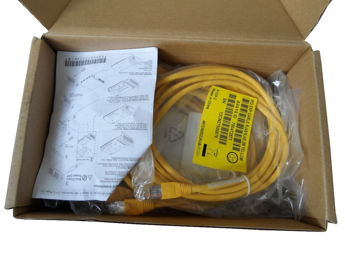 Placa Avaya Ipo Ip500 Vcm 32 V2 Card - 700504031 - Novo - POP SHOP