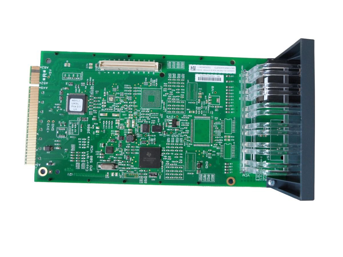 Placa Avaya Ipo Ip500 Vcm 32 V2 Card - 700504031 - Novo - POP SHOP
