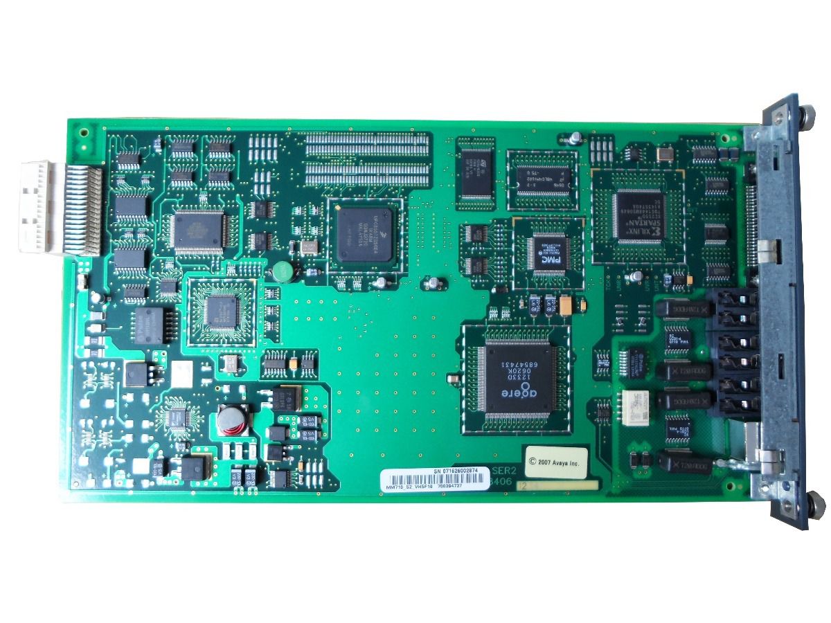 Placa Central Telefonica Ip Voip Avaya Mm710 T1/e1 Vh5 - POP SHOP