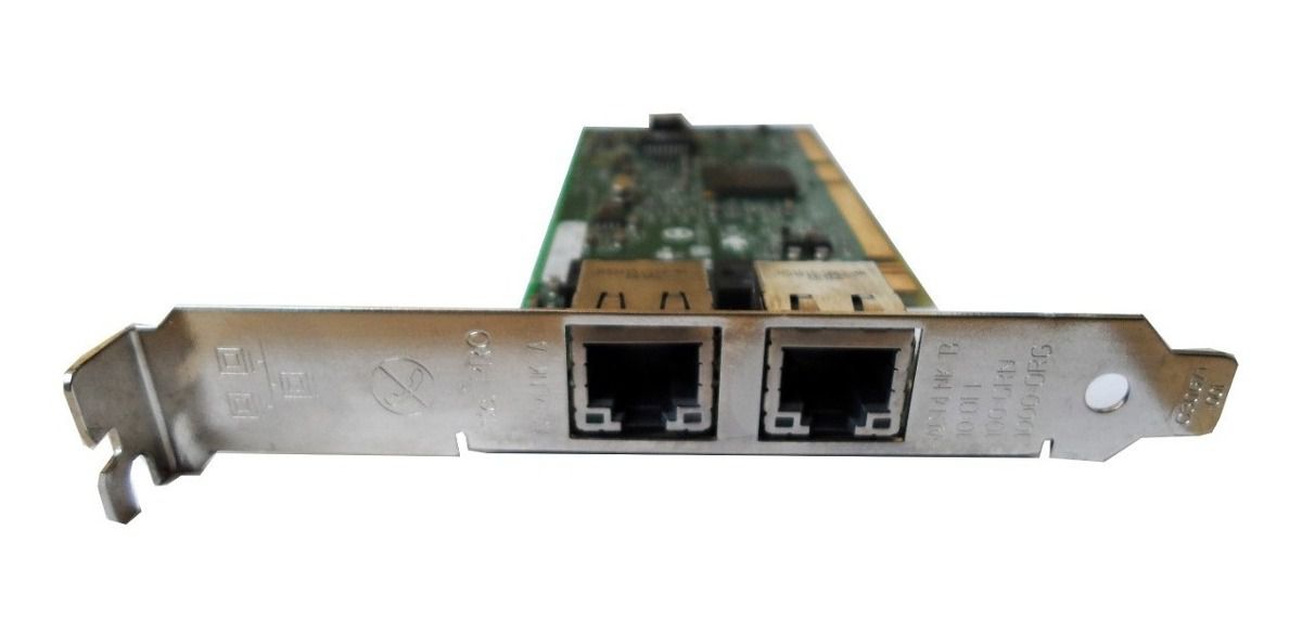 Placa De Rede Dual Port Intel D33025 Gigabit Pci-x 133 - POP SHOP