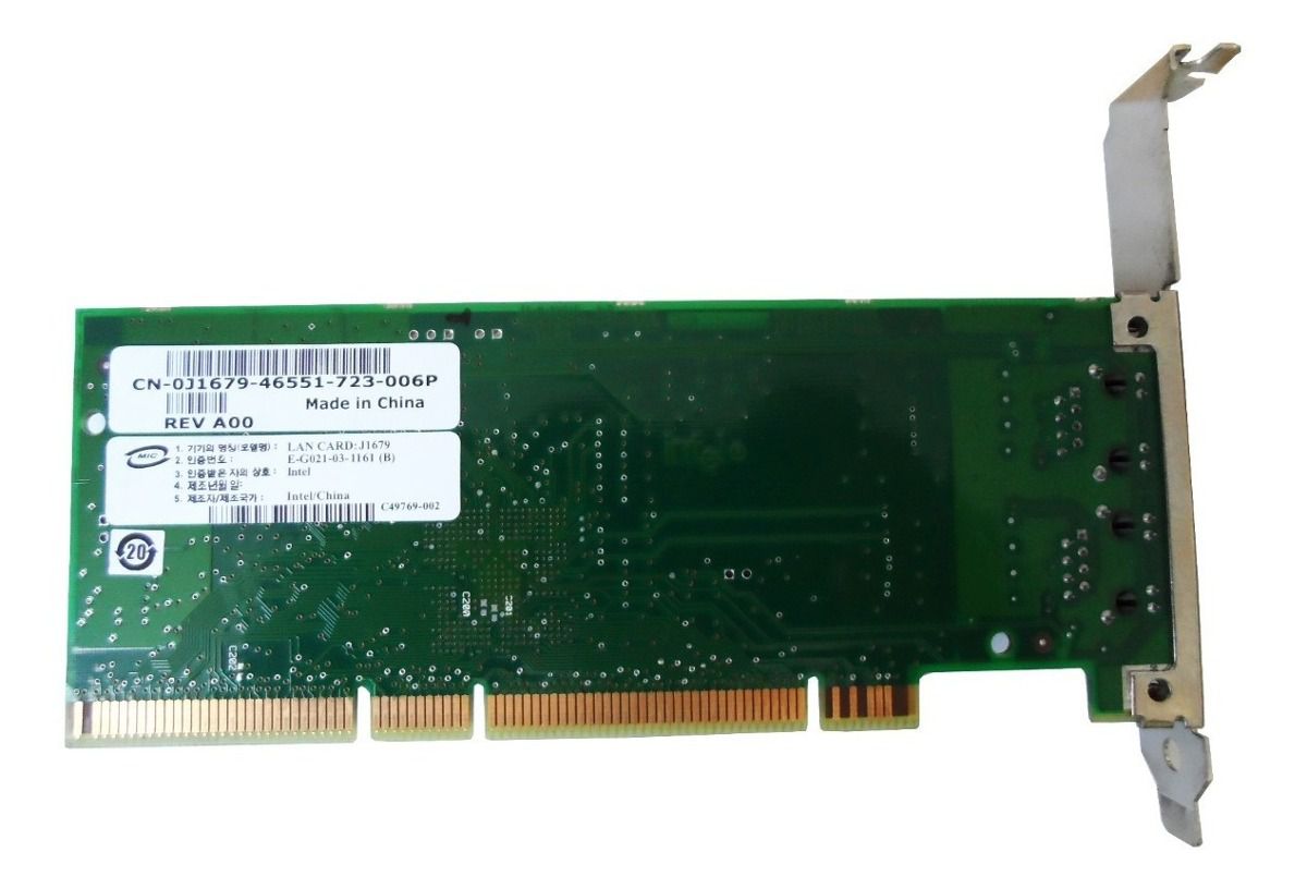 Placa De Rede Dual Port Intel D33025 Gigabit Pci-x 133 - POP SHOP