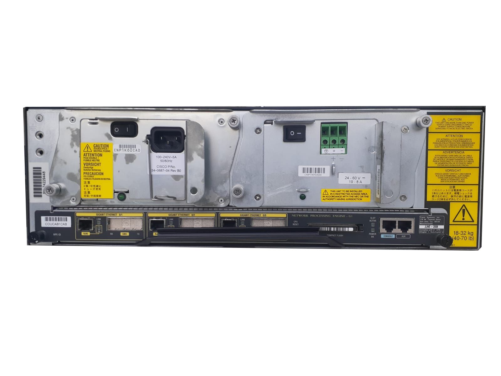 Roteador Cisco 7200 VXR Series SEMI NOVO - POP SHOP