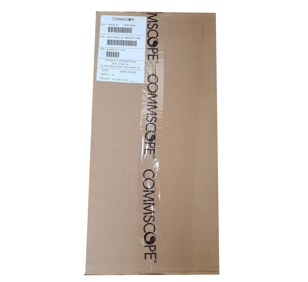 Guia De Cabos P/ Rack Servidor 19'' Commscope Htk-19-ss-1u - POP SHOP