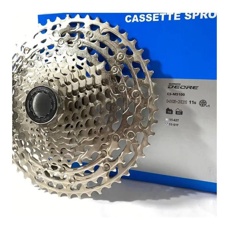 CASSETE SHIMANO DEORE 11V CS-M5100 11/51D - GFS BIKE SHOP