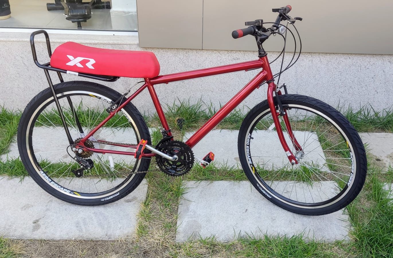 BICICLETA MONTADINHA XR ARO(26) TAMANHO (P) COR VERMELHA - GFS BIKE SHOP