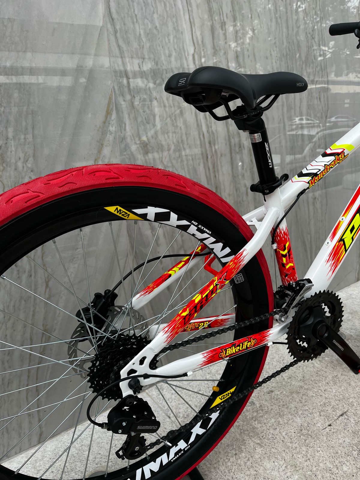 BICICLETA MTB FREERIDE ARO (26) PRO-X MANDRAKE KIT 24 VELOCIDADES FREIO ...