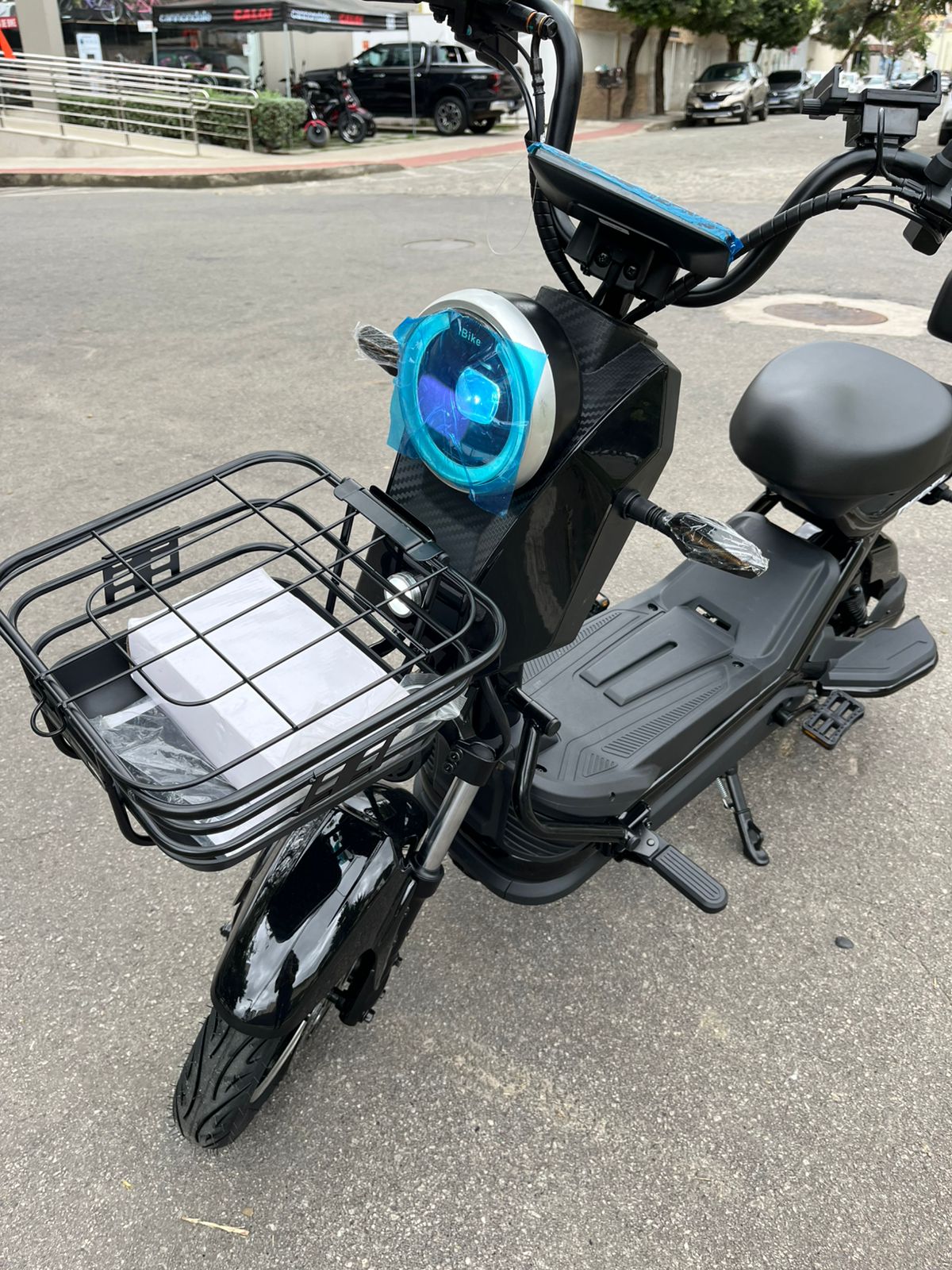 SCOOTER ELÉTRICA AUTOPROPELIDO BIKE REBEL 1.000W PRETA - GFS BIKE SHOP