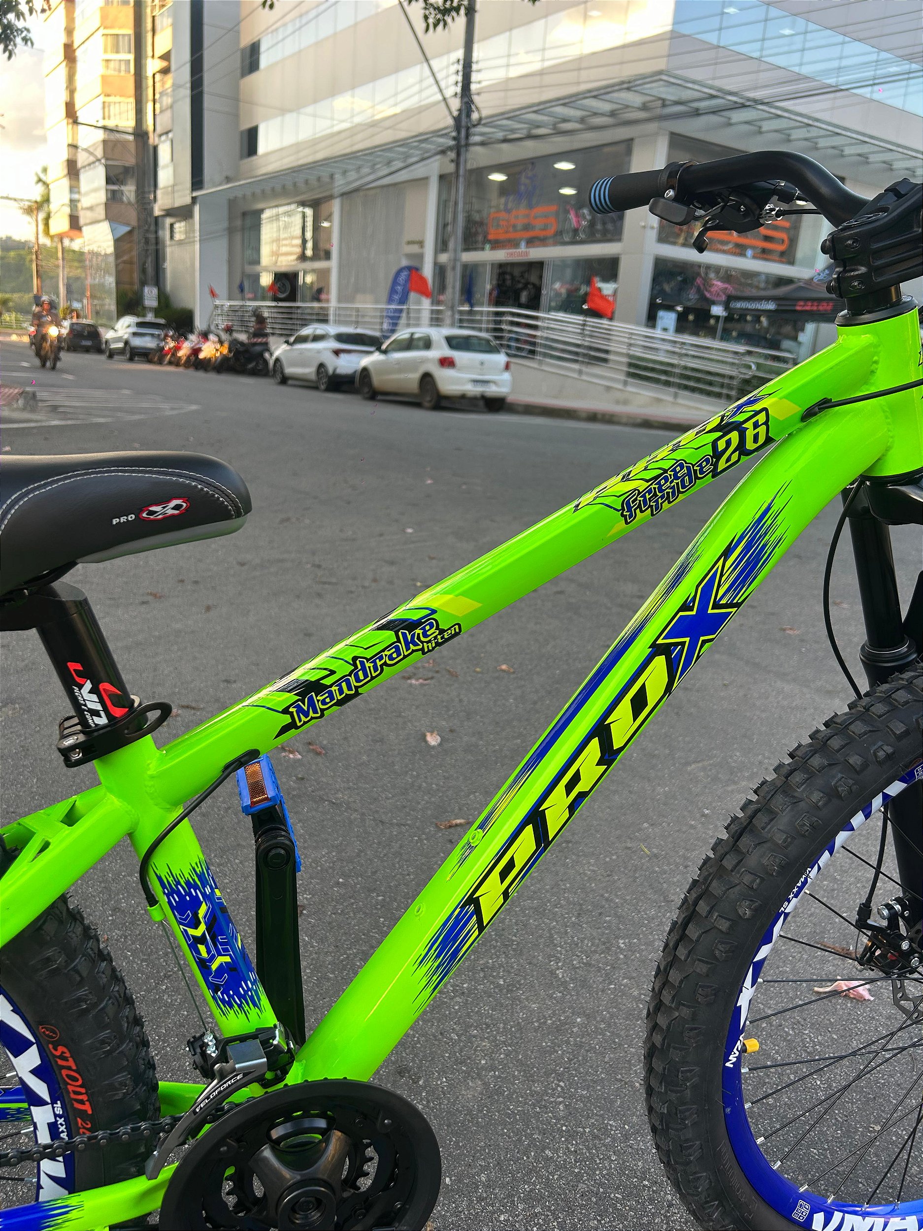 BICICLETA MTB FREERIDE ARO (26) PRO-X MANDRAKE KIT 24 VELOCIDADES (3X8 ...