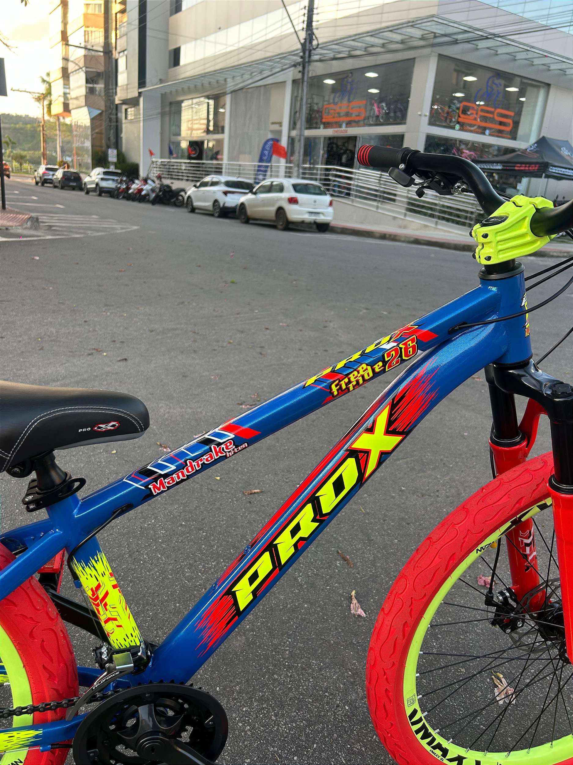 BICICLETA MTB FREERIDE ARO (26) PRO-X MANDRAKE KIT 24 VELOCIDADES (3X8 ...